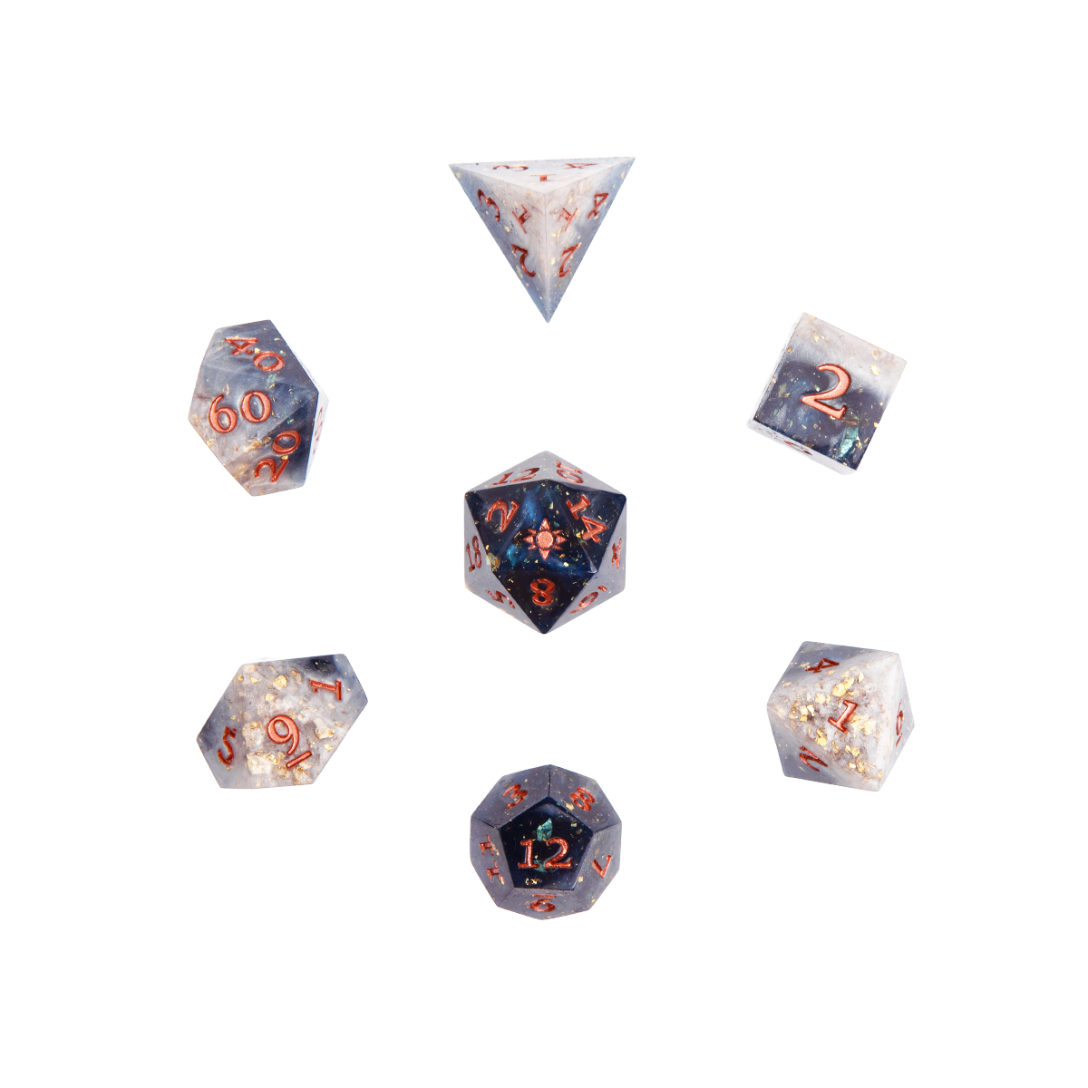Critical Role Champion Dice Set: Percival Fredrickstein Von Musel Klos ...
